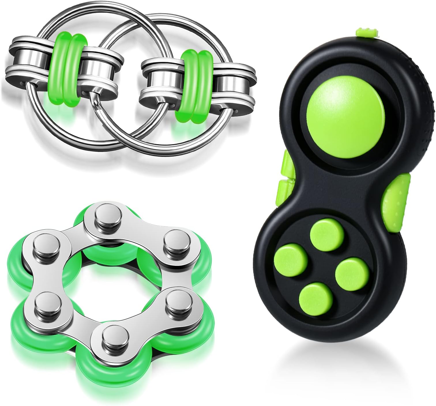 Amazon.com: Fidget Toy Flippy Chain - Stress Relief Perfect for ADHD ...