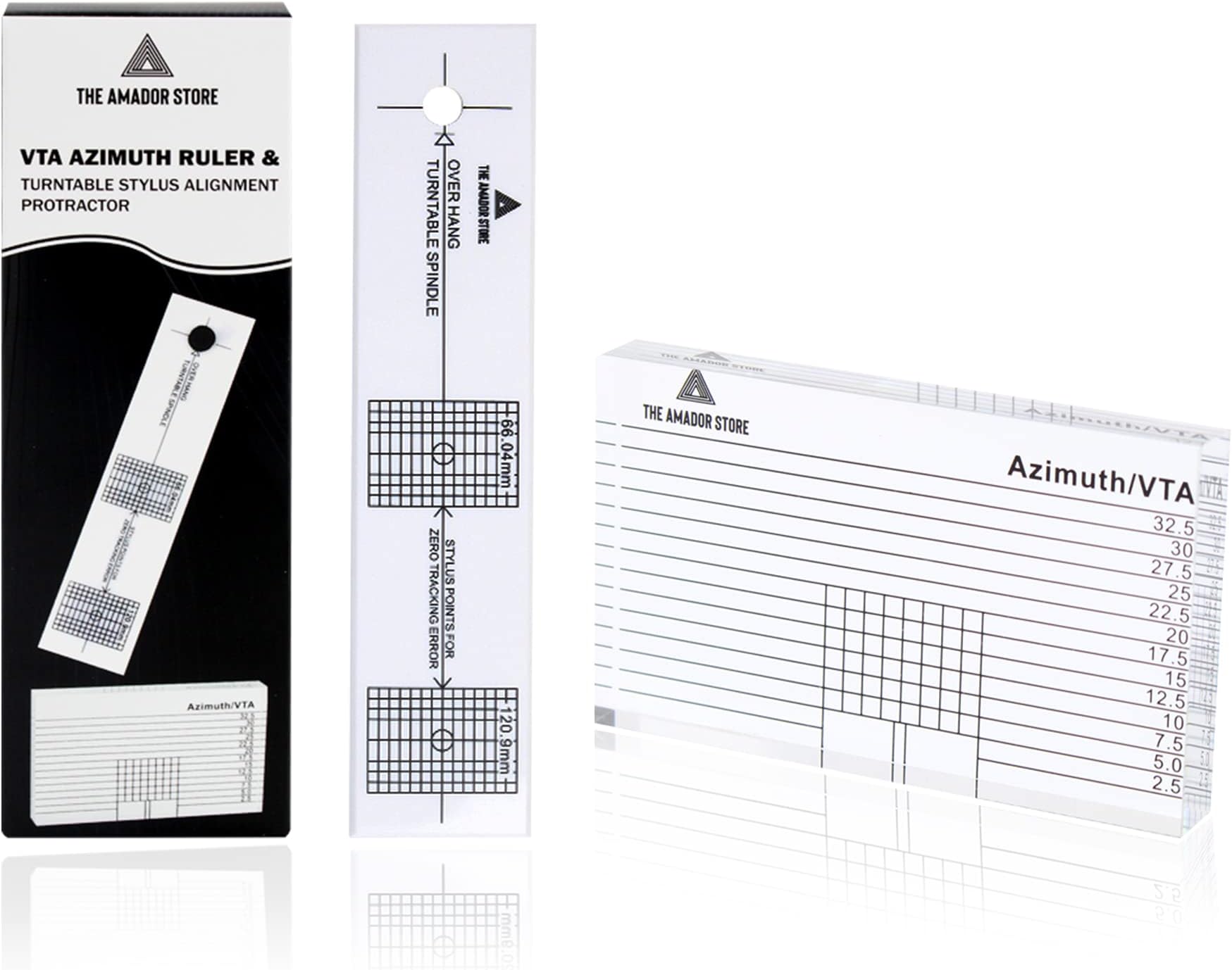 Amazon.com: The Amador Store Turntable Phono Cartridge Stylus Alignment ...