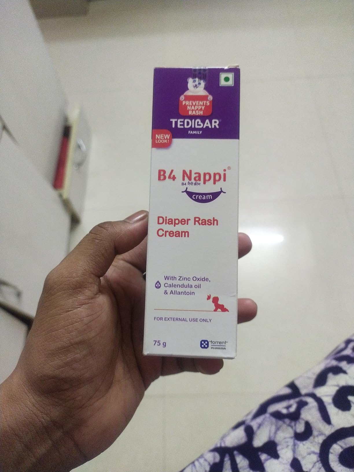 Buy B4 Nappi Baby Diaper Rash Cream 75g (Pack of 1) from Tedibar Family ...