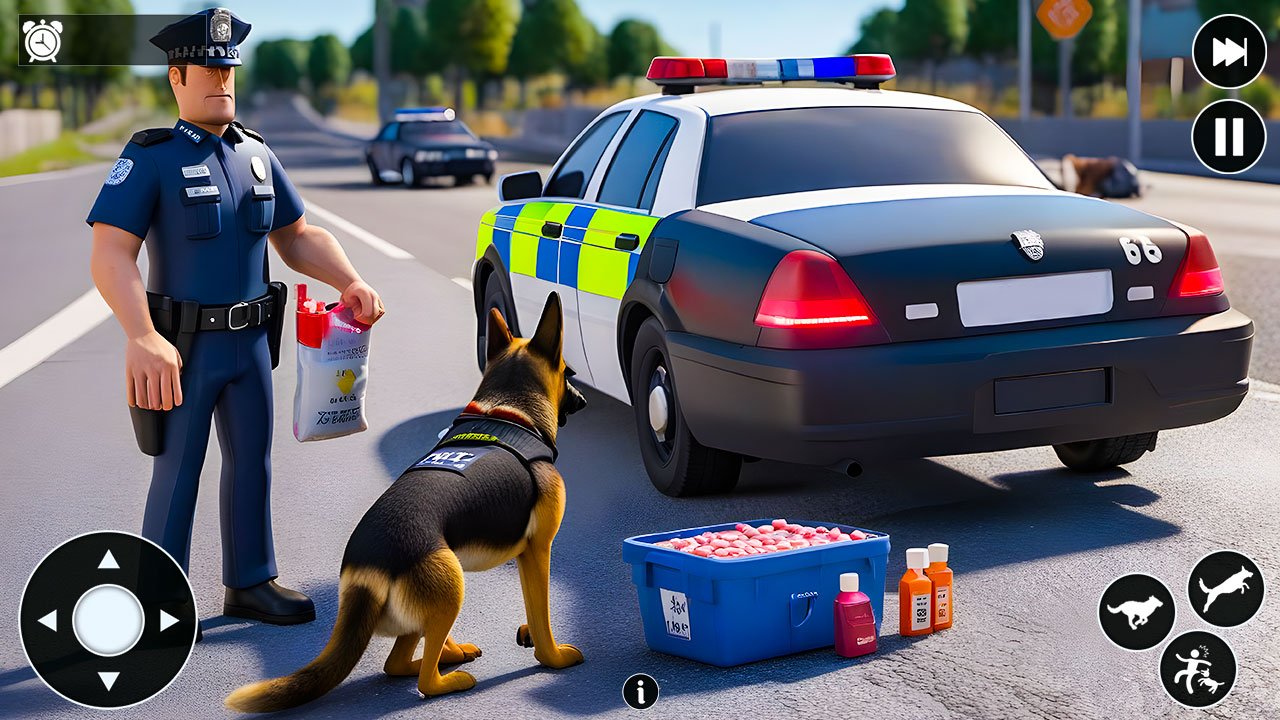 Real Police Dog Simulator Chase Gangster Cop Games - US Police Dog ...