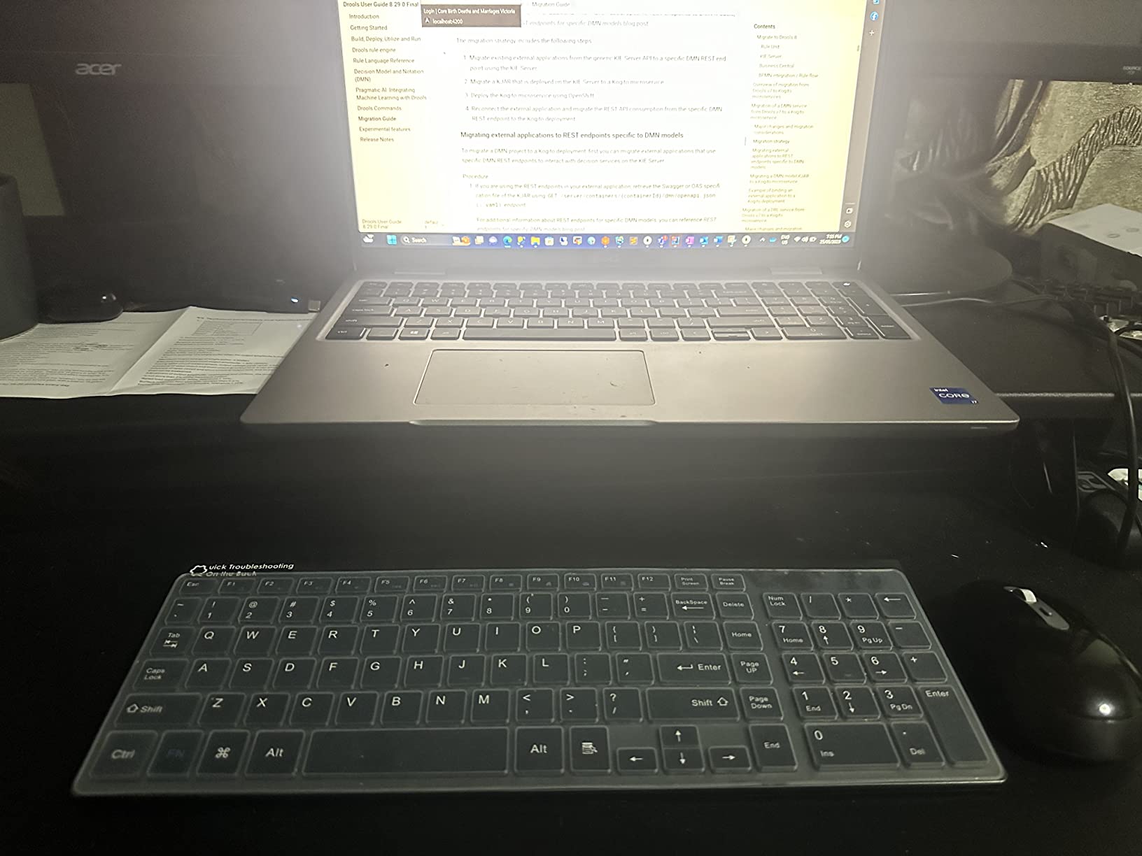 Wireless Keyboard and Mouse,Ultra Thin Sleek Design Keyboard and Mouse ...