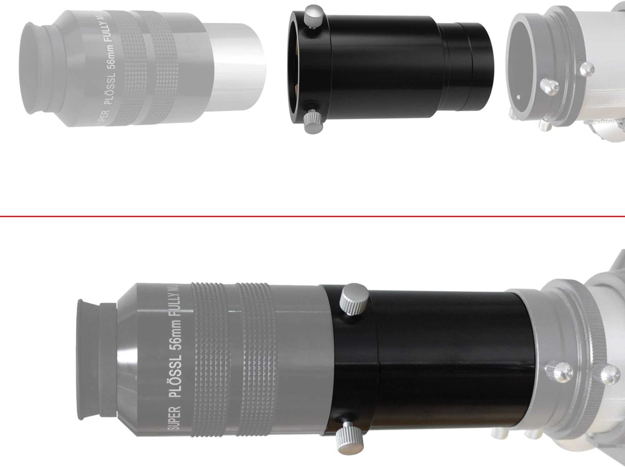 Amazon.com : Astromania 2-Inch Telescope Eyepiece Extension Tube ...