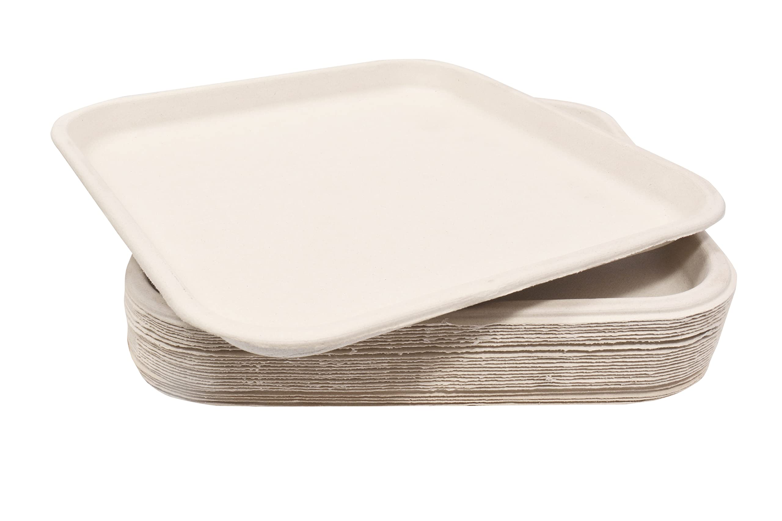 Buy Redox Disposable Plates - Sugarcane Bagasse - Square Plates 11 Inch ...