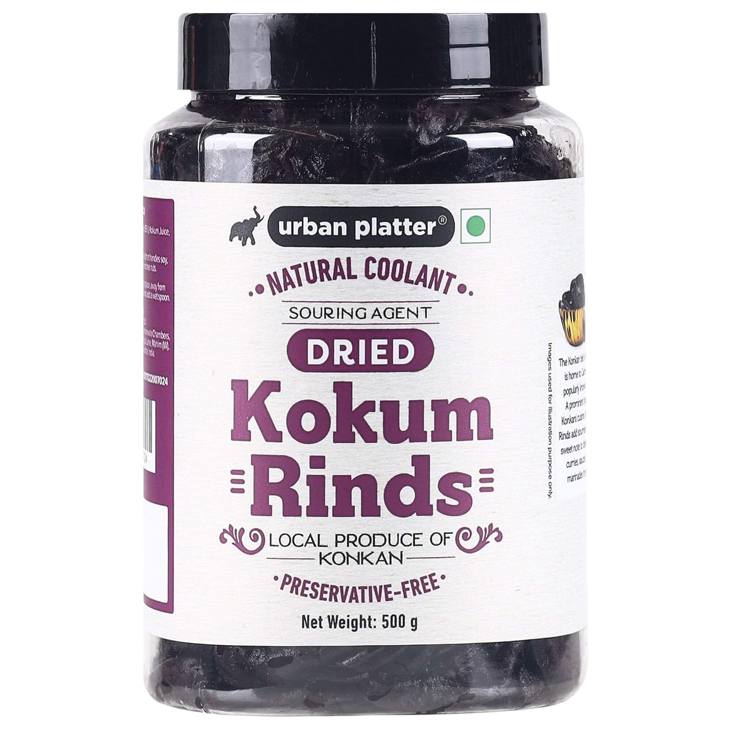 Amazon.com : Urban Platter Dried Kokum Rinds | 17.64 Oz (500g ...