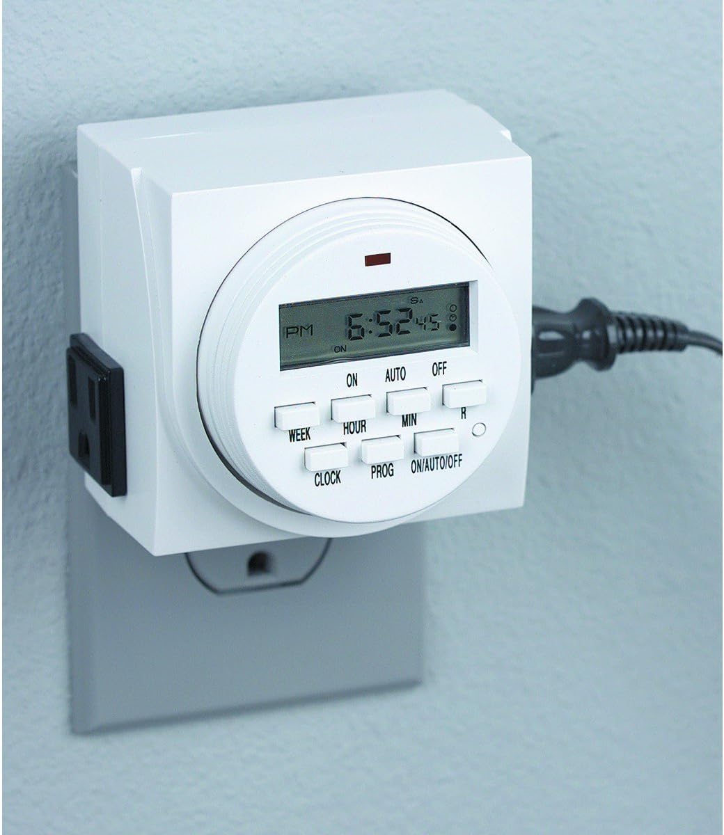 CHICAGO ELECTRIC Digital Timer For Lamps & Appliances - Amazon.com