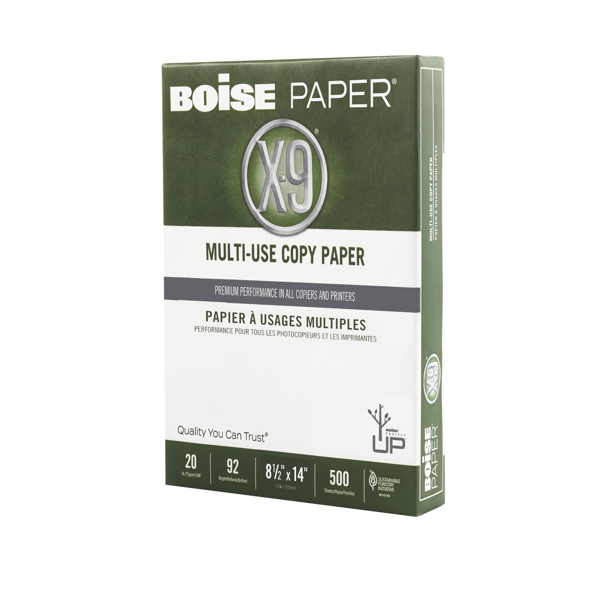 Snapklik.com : Boise X-9 Multi-Use Printer & Copy Paper, White, Legal