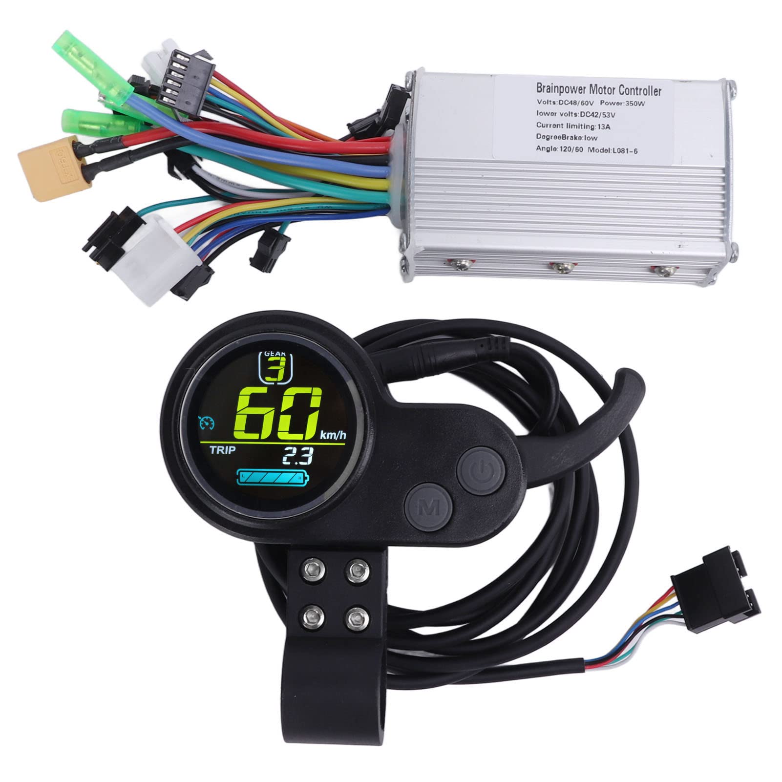 Ebike Display Electric LCD Display Mid Motor Meter Control Panel ...
