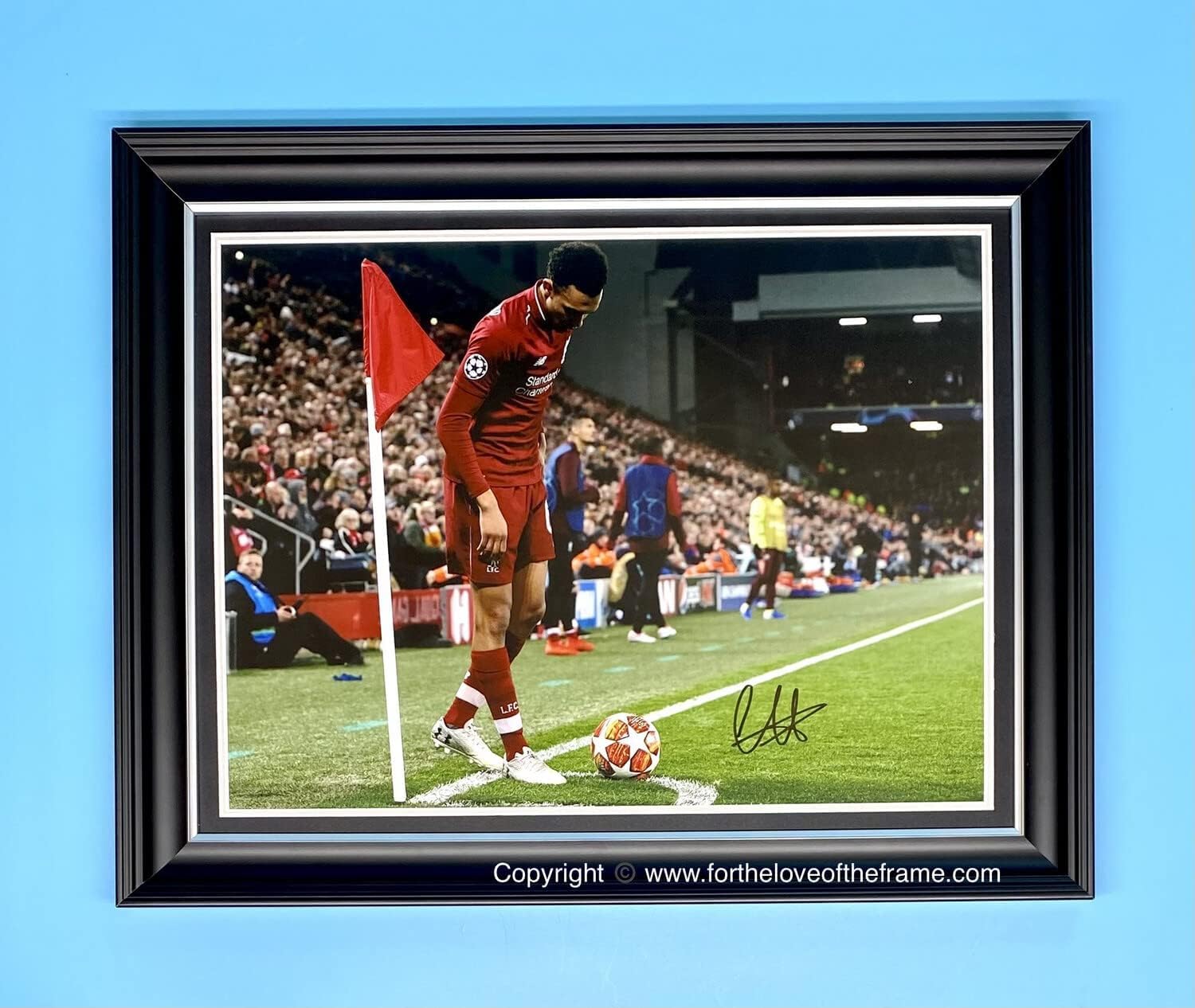 Amazon.com : Trent Alexander-Arnold Hand Signed Autograph Liverpool FC ...
