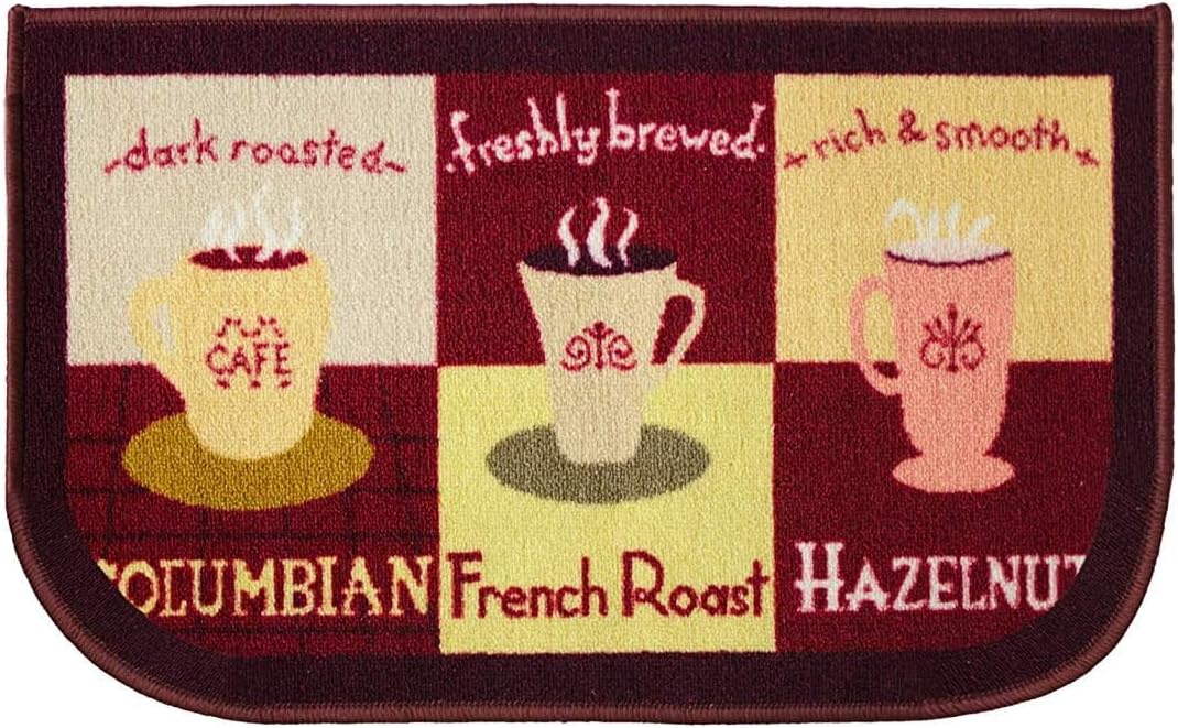 Amazon.com: Kashi Home Kitchen Rug, Printed Area Rug, Durable Floor ...