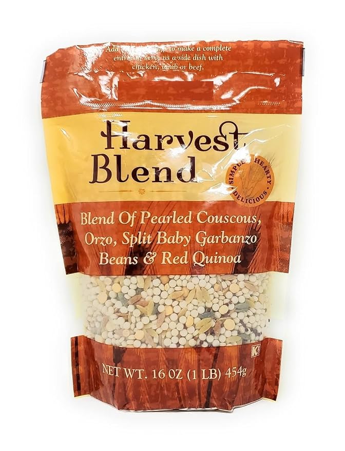 Amazon.com : Harvest Grains Blend Net Wt. 16 Oz (1Lb) - Pack of 1 ...