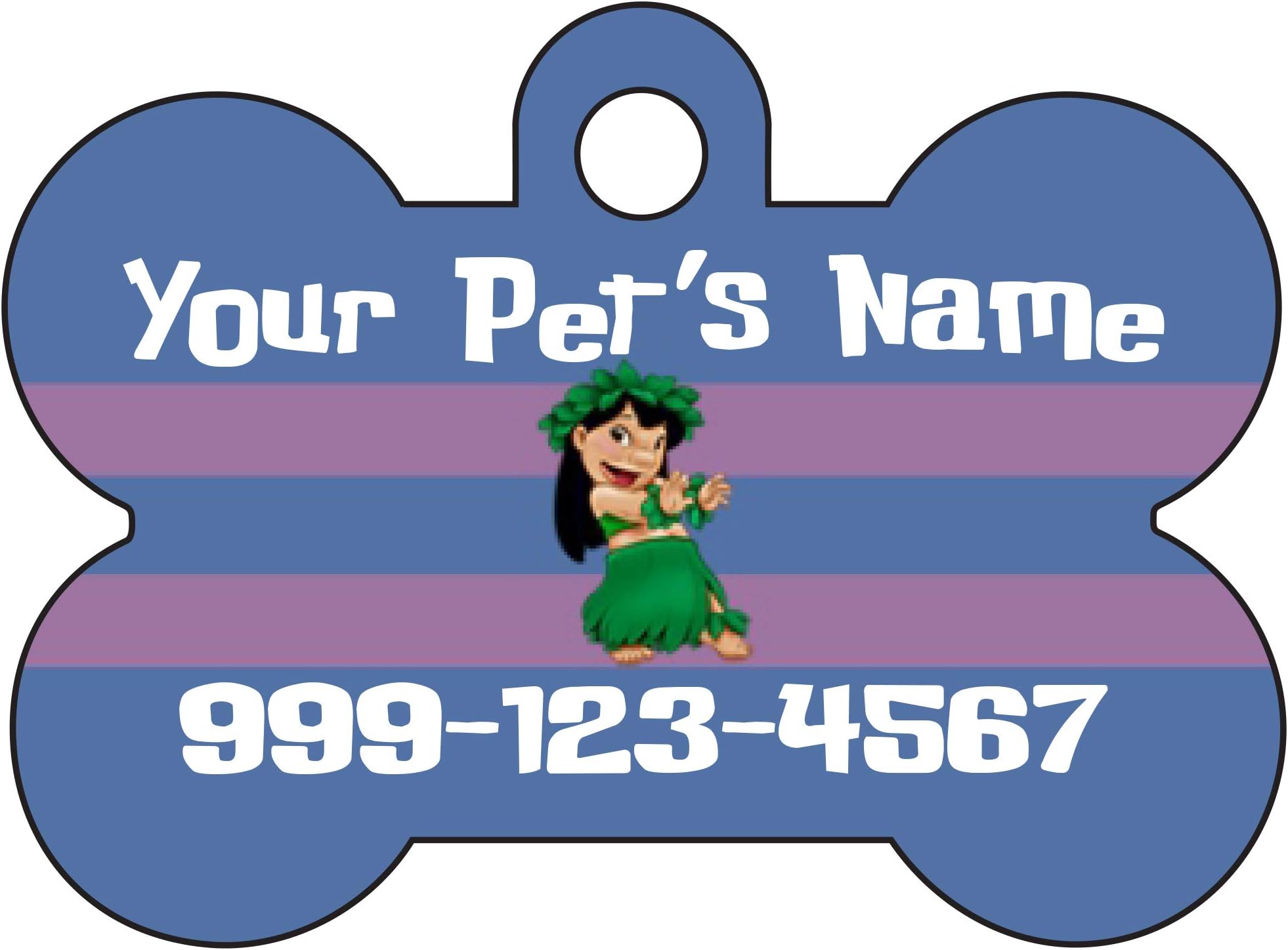 Amazon.com: Up Balloon House Custom Pet Id Dog Tag Personalized w/ Your ...