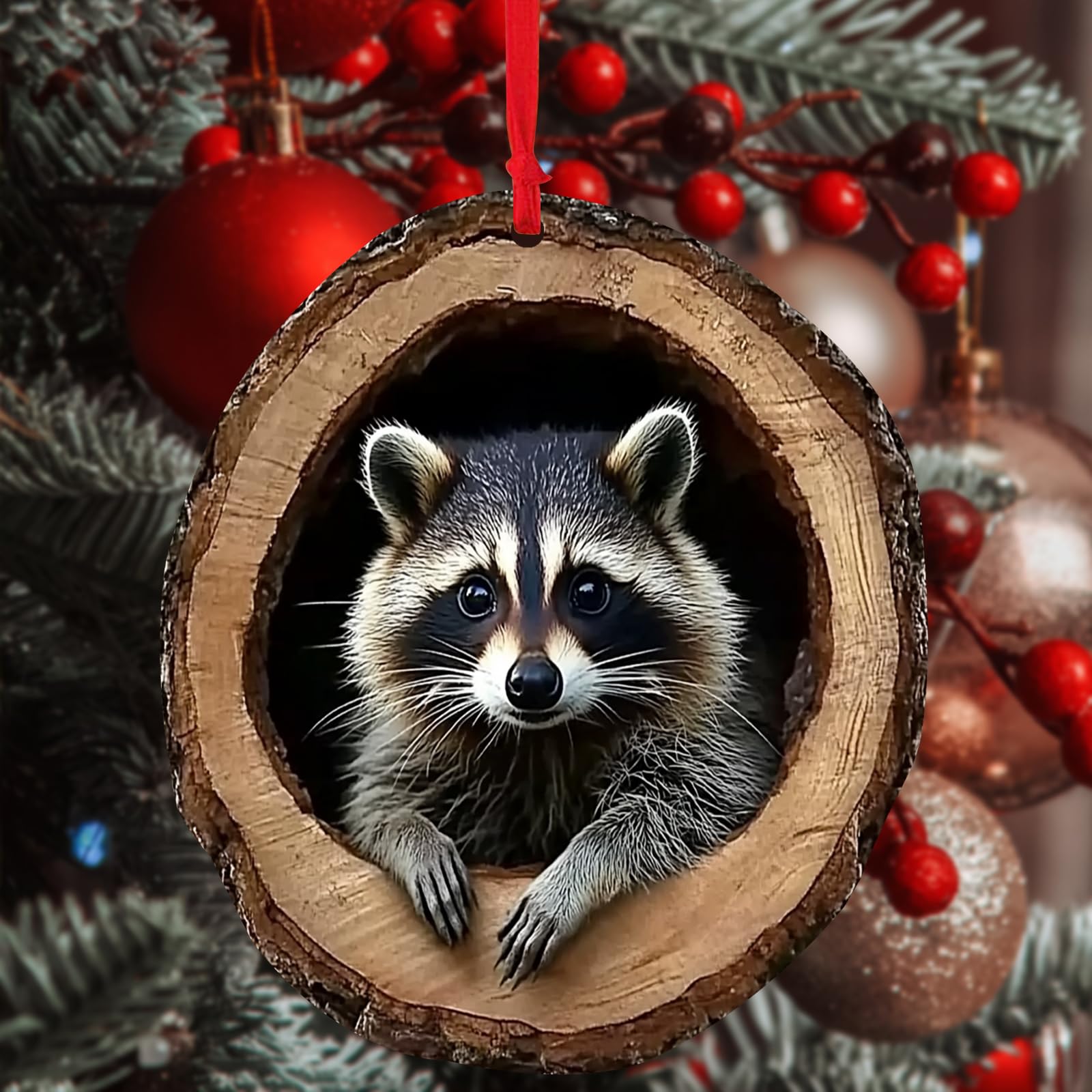 Amazon.com: Animal Christmas Ornament, Forest Animal Christmas ...