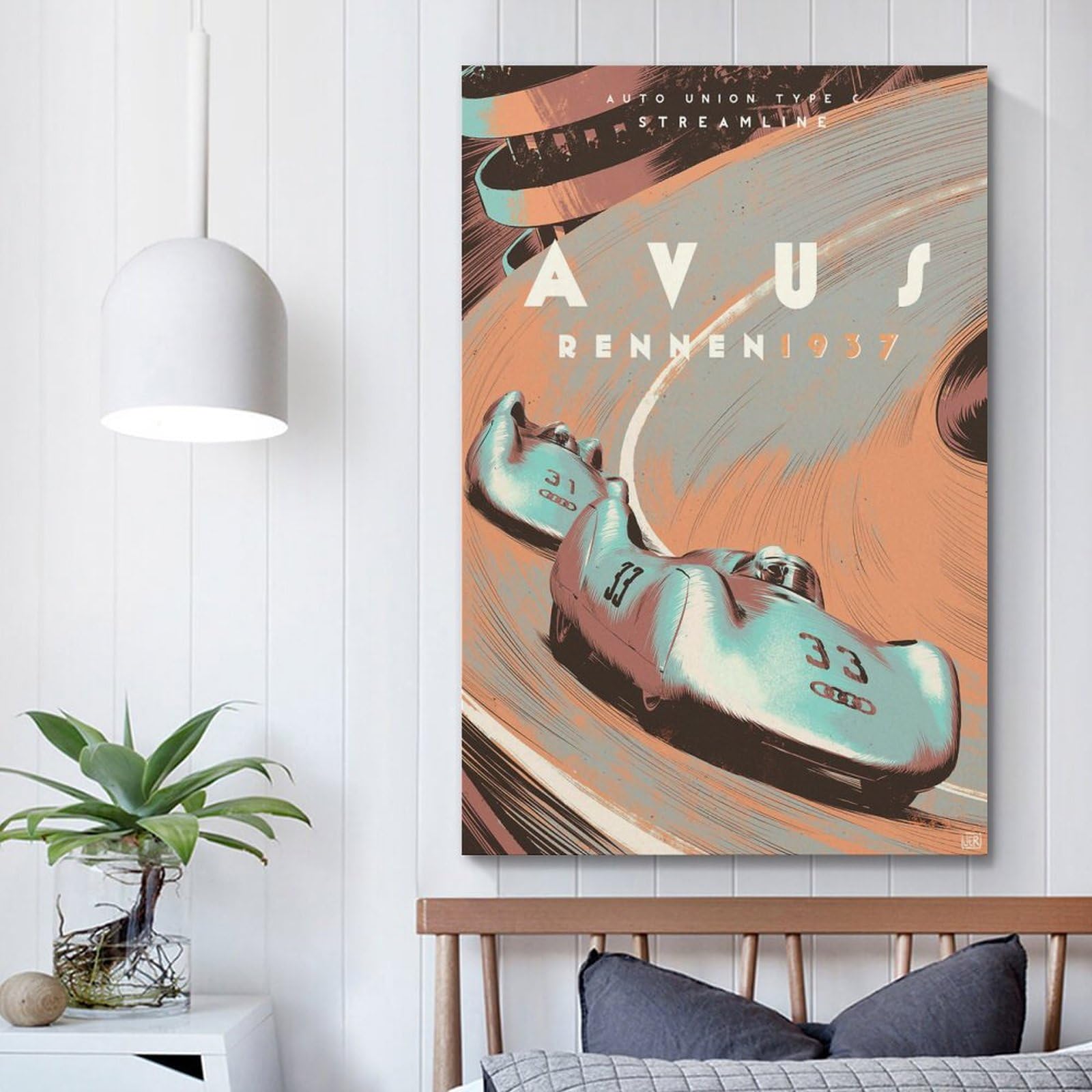 Avus Rennen Poster