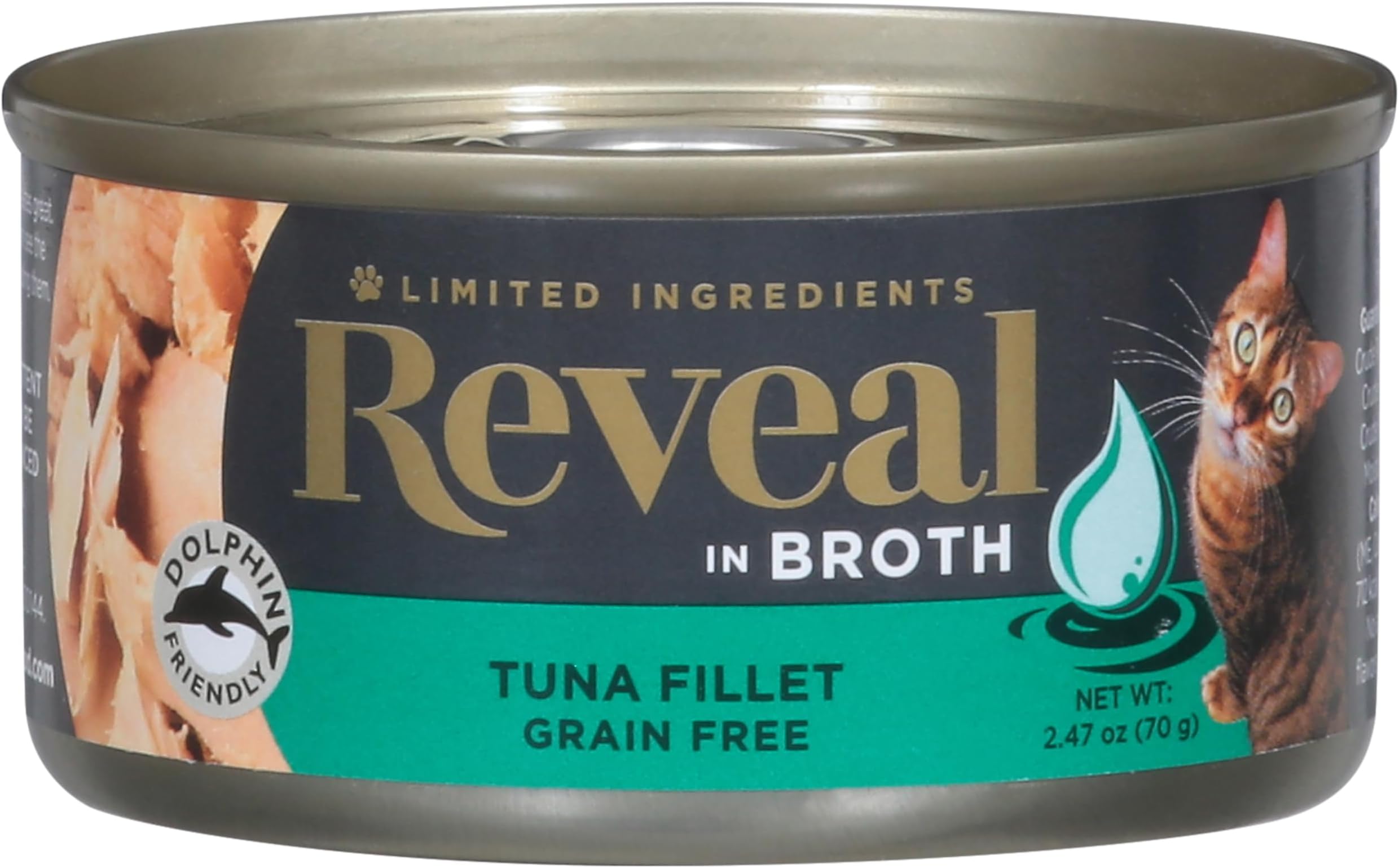 Amazon.com : Reveal, Pet Food Adult Cat Tuna Fillet, 2.47 Ounce : Pet ...