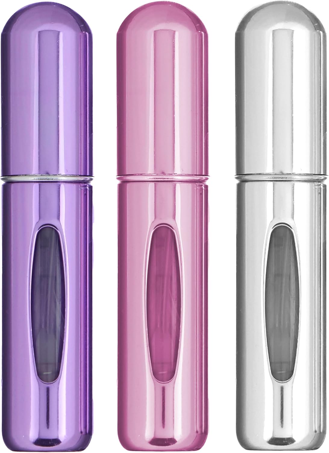 Amazon.com: Expressions 3pc Perfume Atomizer Set - Travel Size 5mL ...