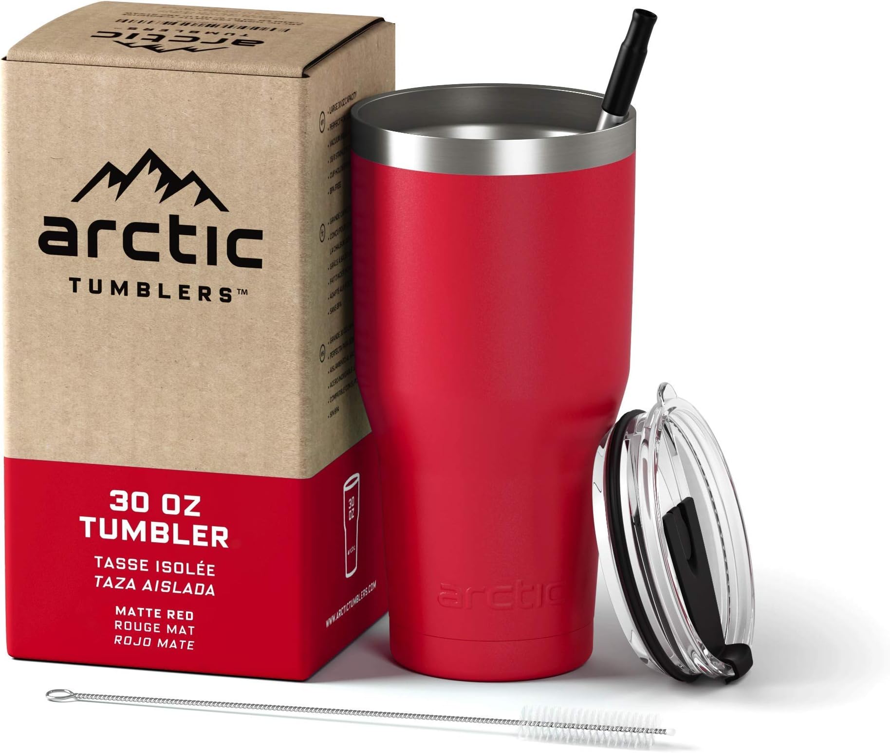 Amazon.com | RTIC Double Wall Vacuum Insulated Tumbler, 30 oz ...
