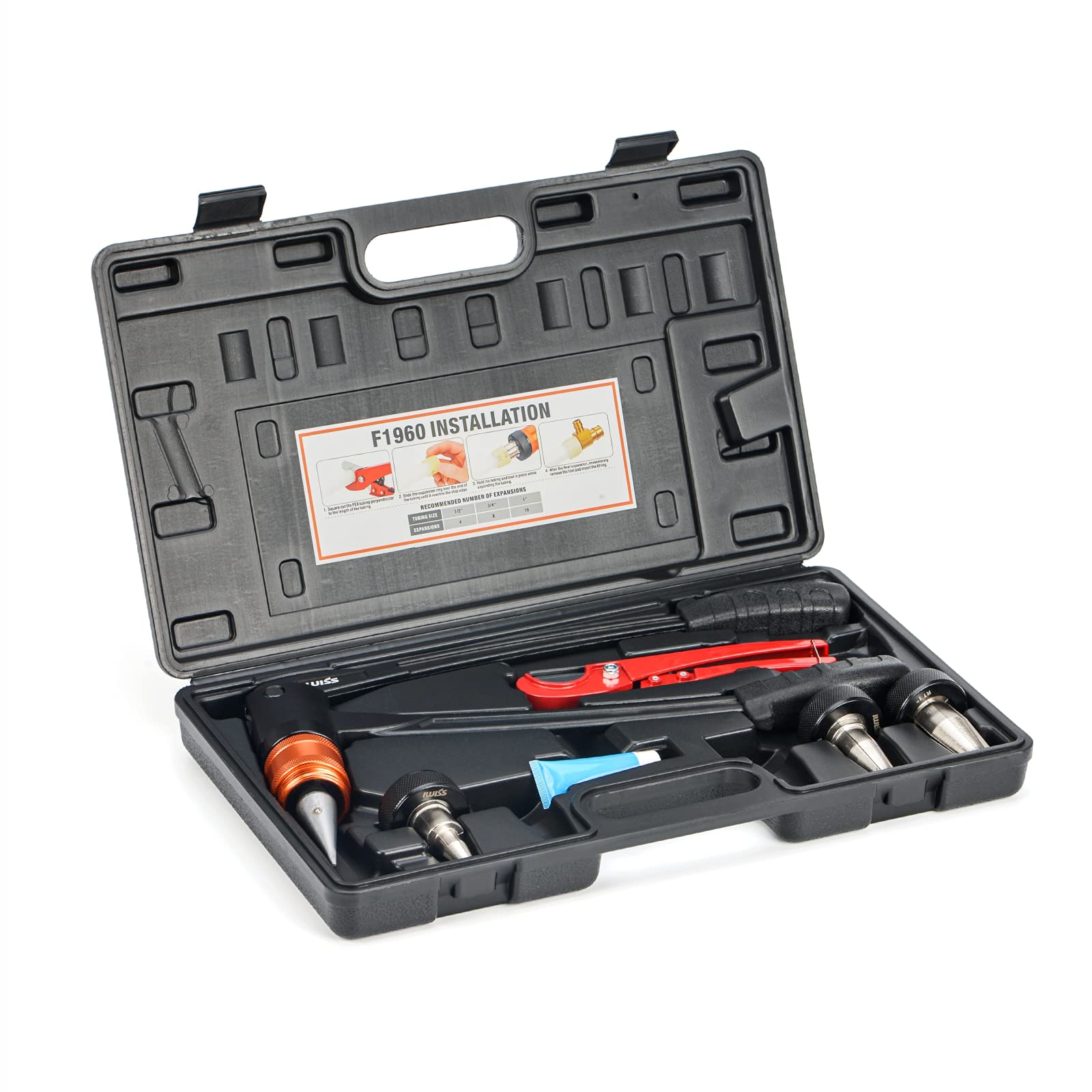 IWISS PEX Expansion Tool Kit Sized 1 2 Inch 3 4 Inch Inch Auto IWISS PEX Expansion Tool Kit Sized 1 2 Inch 3 4 Inch Inch Auto