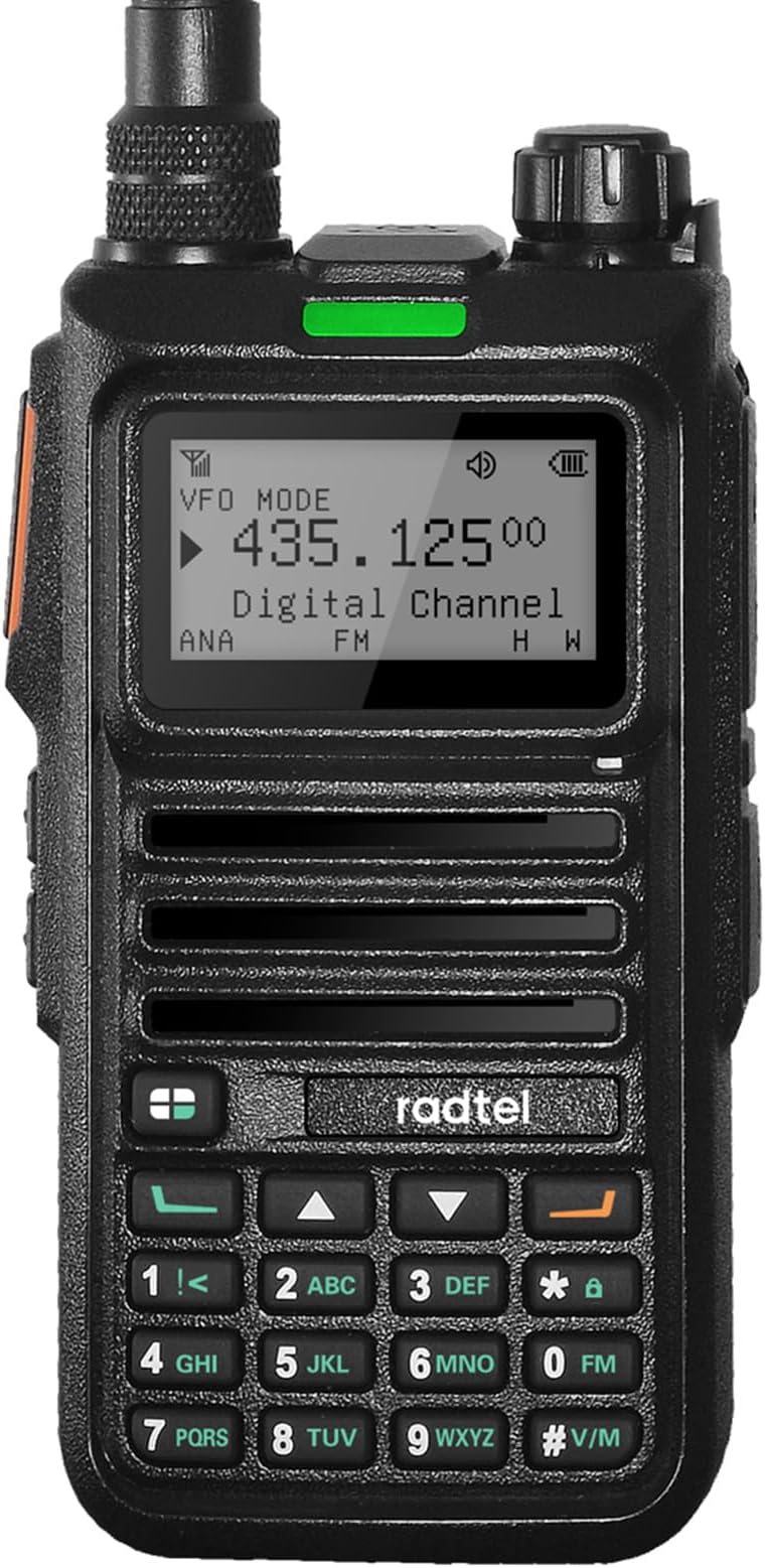 Amazon.com: Radtel RT-4D DMR Radio 1024 Channels Walkie Talkie, Dual Band Dual Mode Analog ...