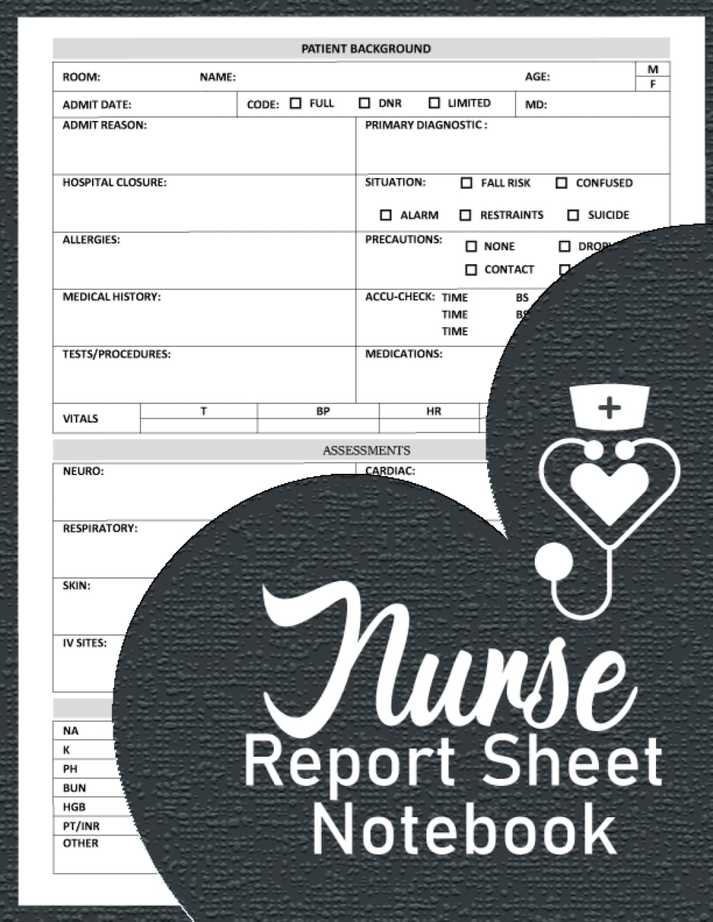 Amazon | Nurse Report Sheet Notebook: Awesome Organizing Shifts And ...