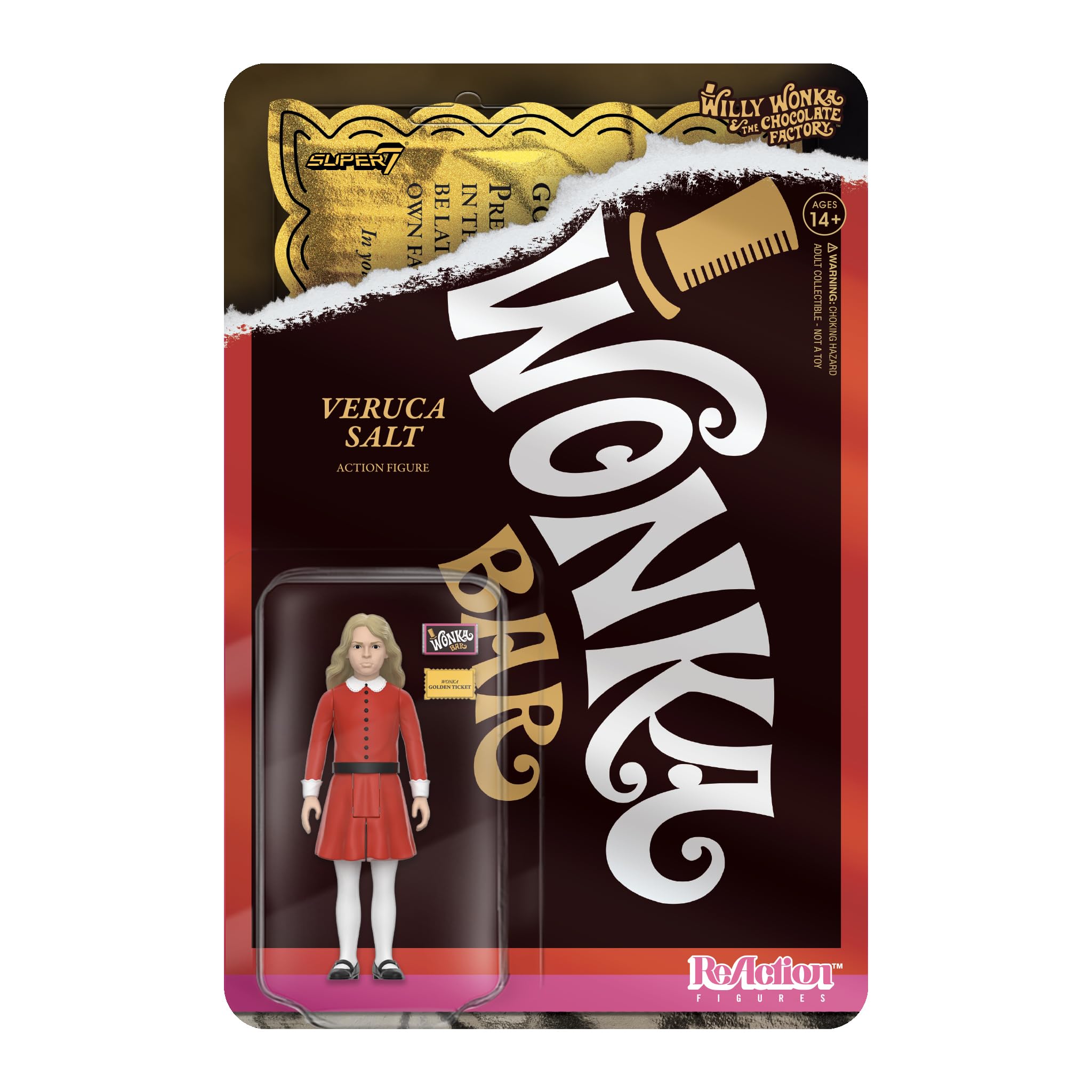 Amazon.com: Super7 Willy Wonka and The Chocolate Factory Veruca Salt ...