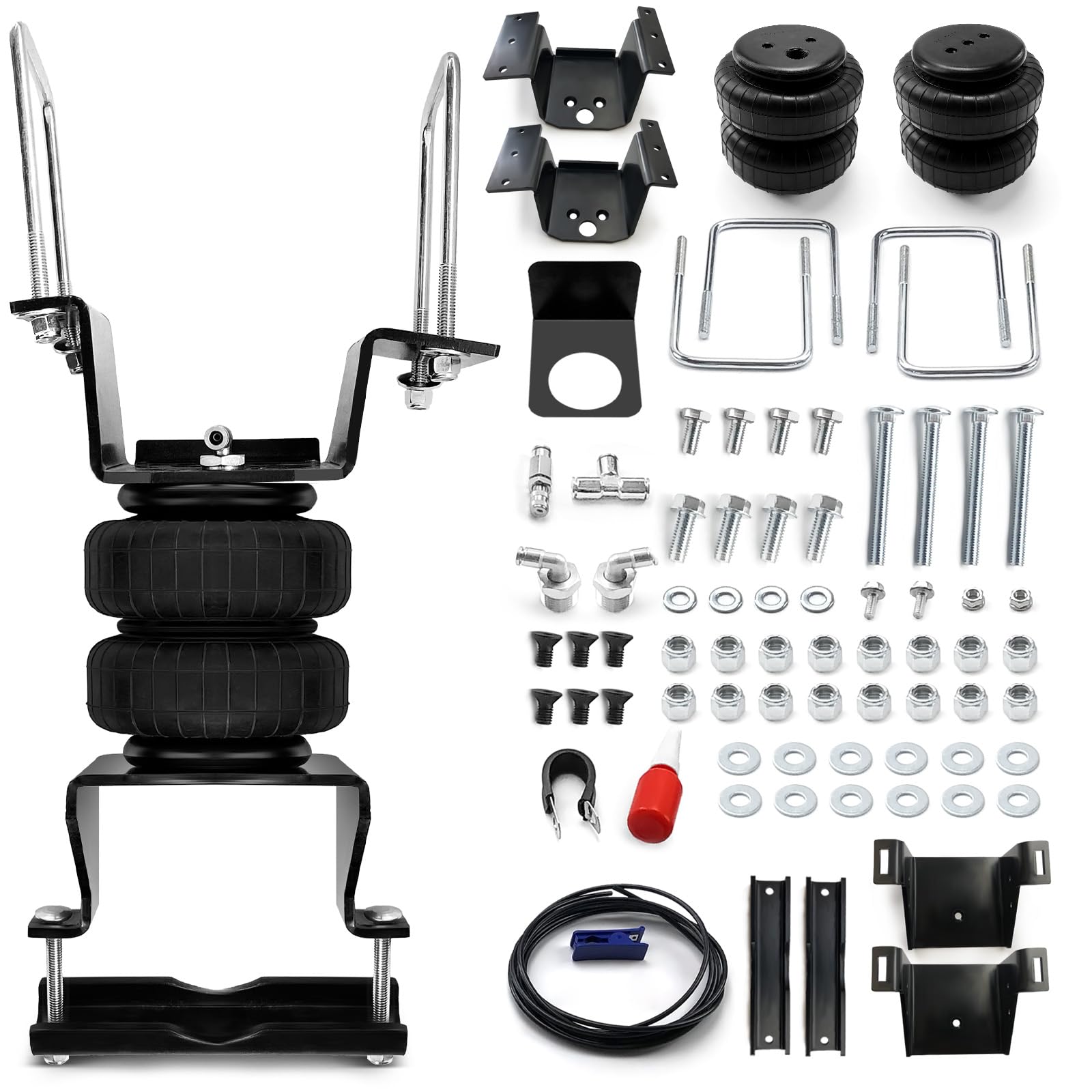 Amazon.com: MILLISEC Rear Air Spring Bags Suspension Kit compatible ...