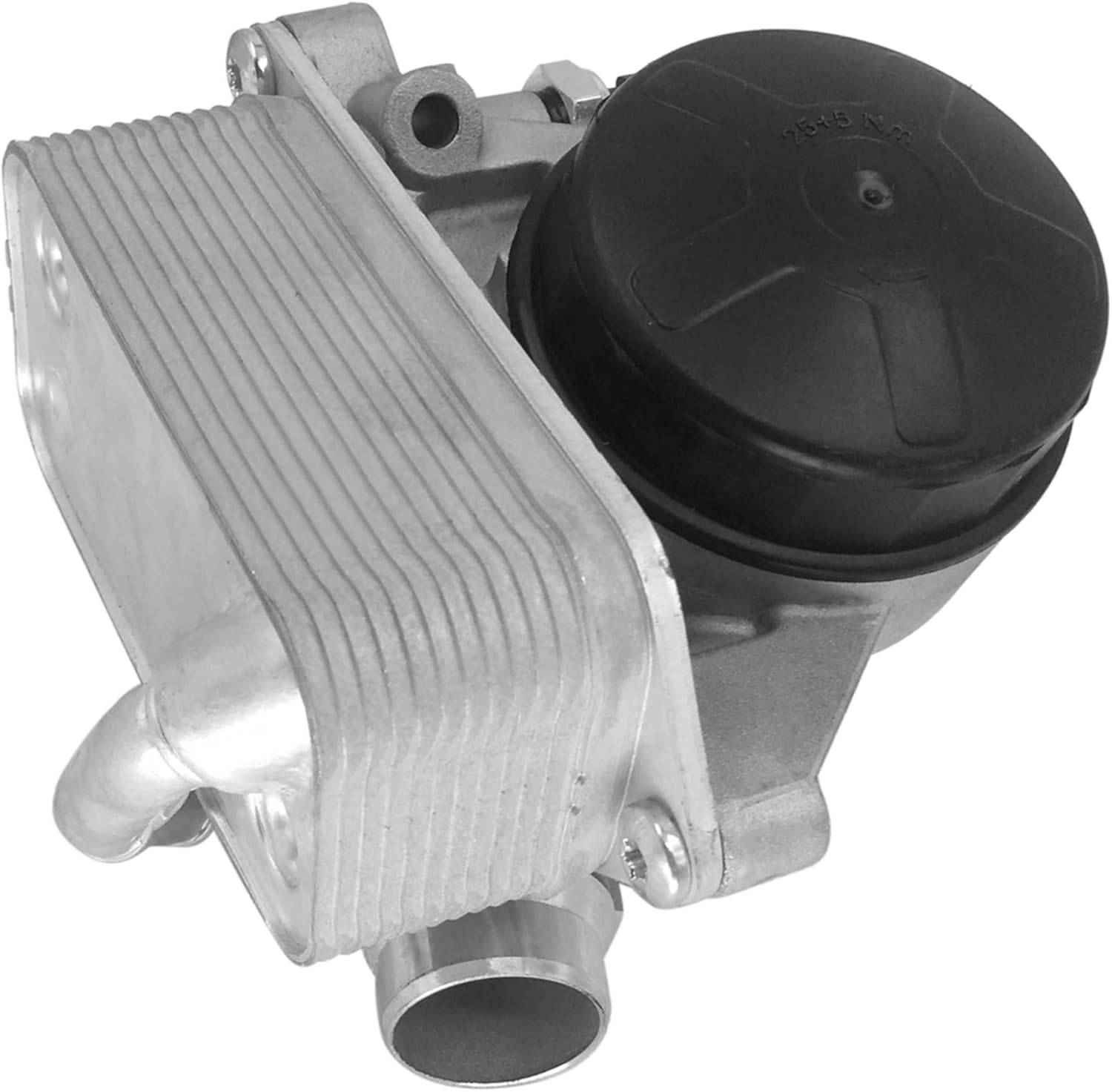 Amazon.com: PartsFlow Engine Oil Cooler Filter Housing Assembly ...