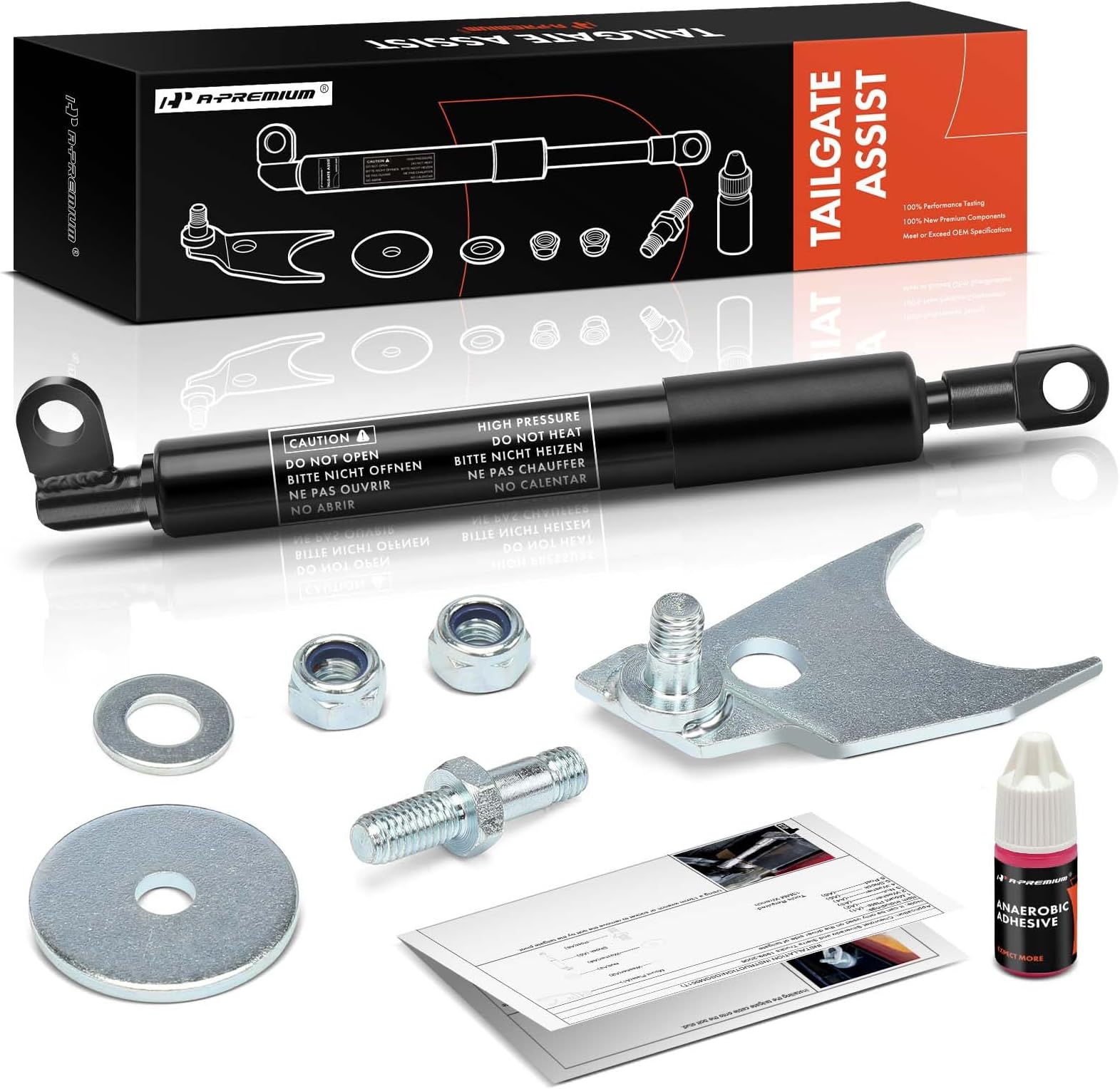 Amazon.com: A-Premium Tailgate Assist, Truck Tail Gate Lift Assist ...