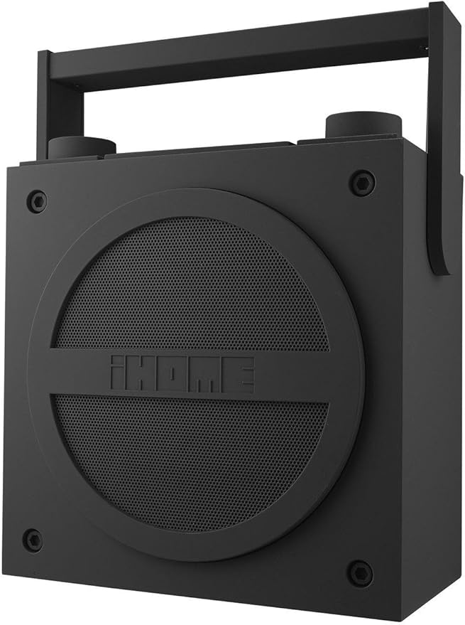 Amazon.com: iHome iBT4GC Bluetooth Rechargeable Boombox with FM Radio ...