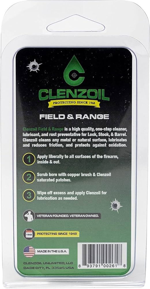 Firearm Lubricant Clenzoil Field & Range Essentials Kit - Gun Cleaner ...