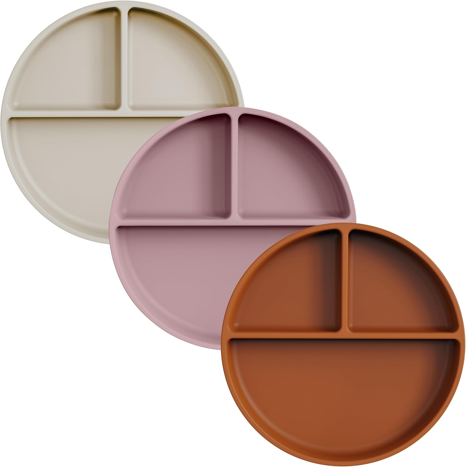 Amazon.com: Moonkie Suction Plates for Baby | 100% Silicone BPA-Free ...