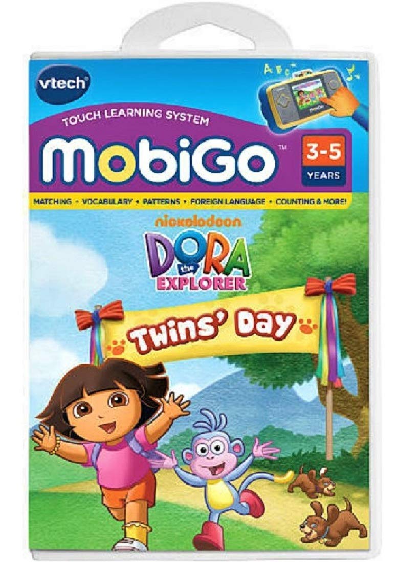 Amazon.com: Vtech - MobiGo: Dora the Explorer Twins' Day : Toys & Games