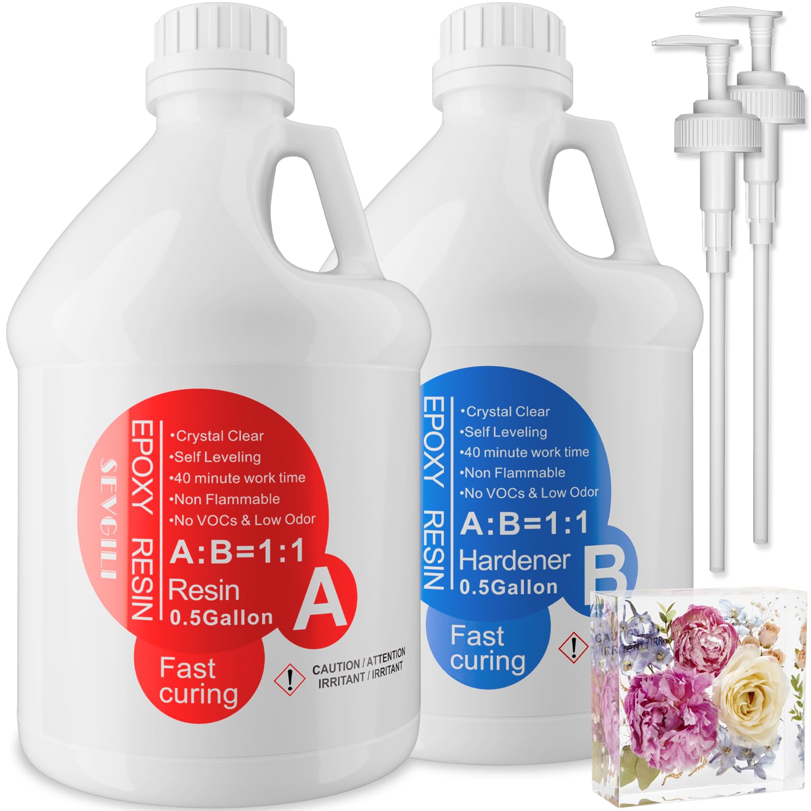 Snapklik.com : Sevgili Epoxy Resin Crystal Clear Art, Casting, Coating ...