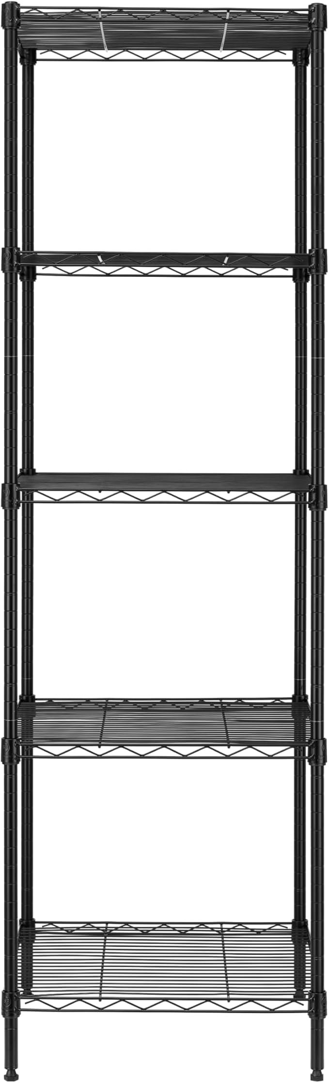 Amazon.com: Finnhomy Heavy Duty 5 Tier Wire Shelving Unit, 18x18x59 ...