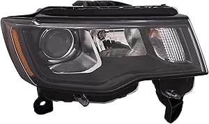 Amazon.com: ALLIGATOR AUTO LIGHTS Replacement For Jeep 2017 2018 2019 ...
