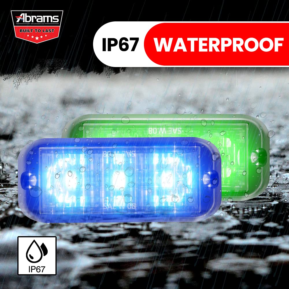 Snapklik.com : SAE Class-1 Edge 3 Series White 9W - 3 LED Emergency ...