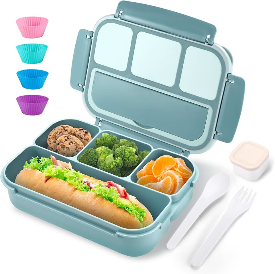 Amazon.com: Bento Boxes - Bento Boxes / Lunch Boxes & Bags: Home & Kitchen