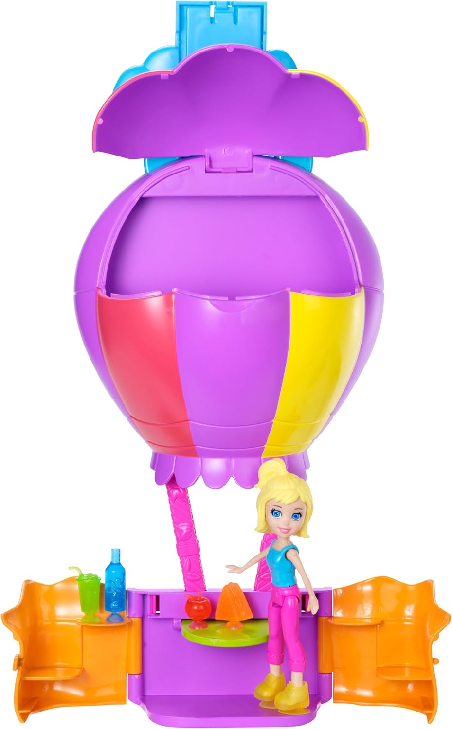 Amazon.com: Polly Pocket Wall Party Hot Air Balloon Playset : Toys & Games