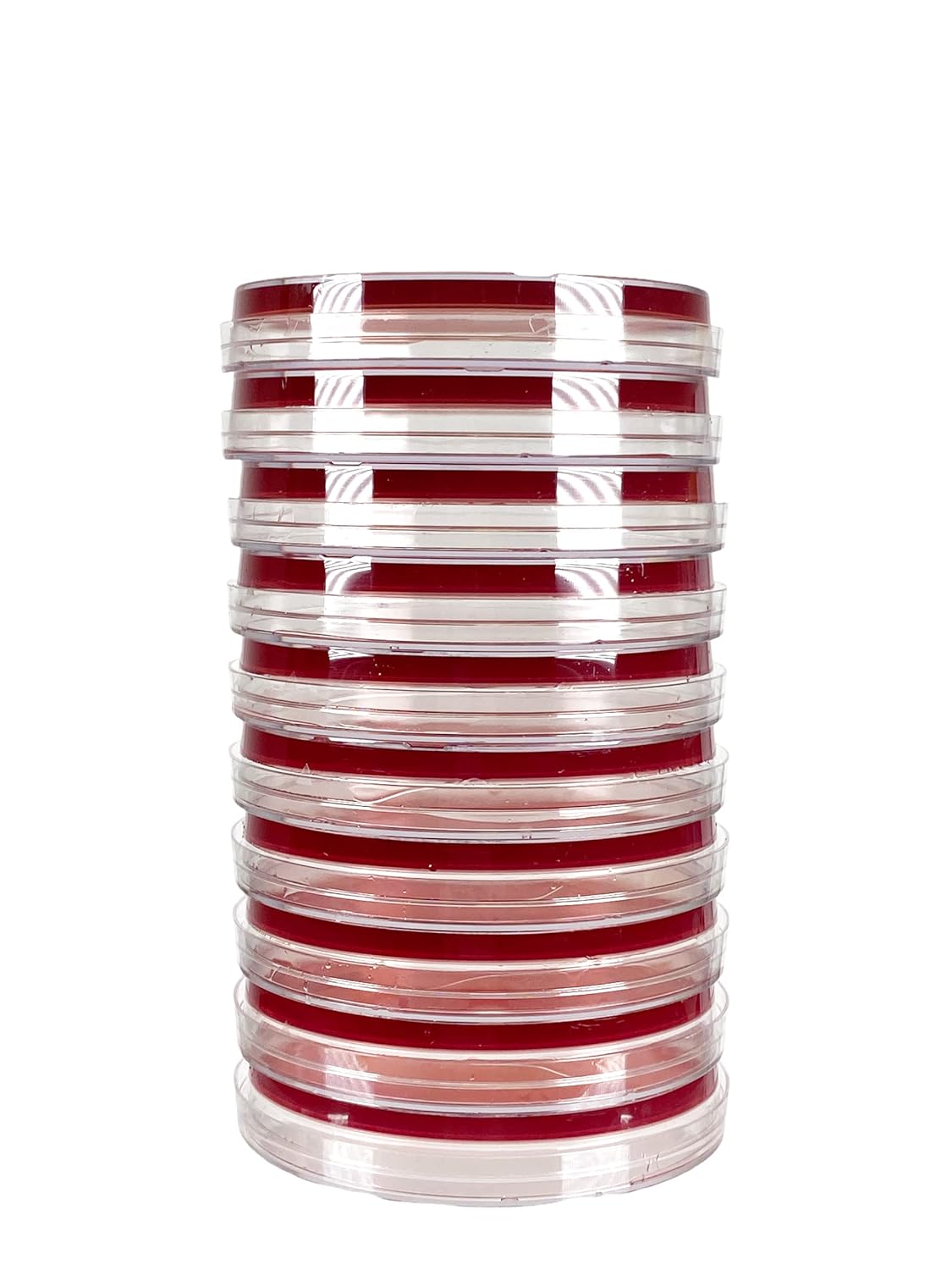 Amazon.com: Red Blood Agar (RBA), TSA with 5% Sheep Blood (10-Pack ...