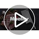 Amazon.com: Mueller 7-Inch Meat Cleaver Butcher Knife - German High ...
