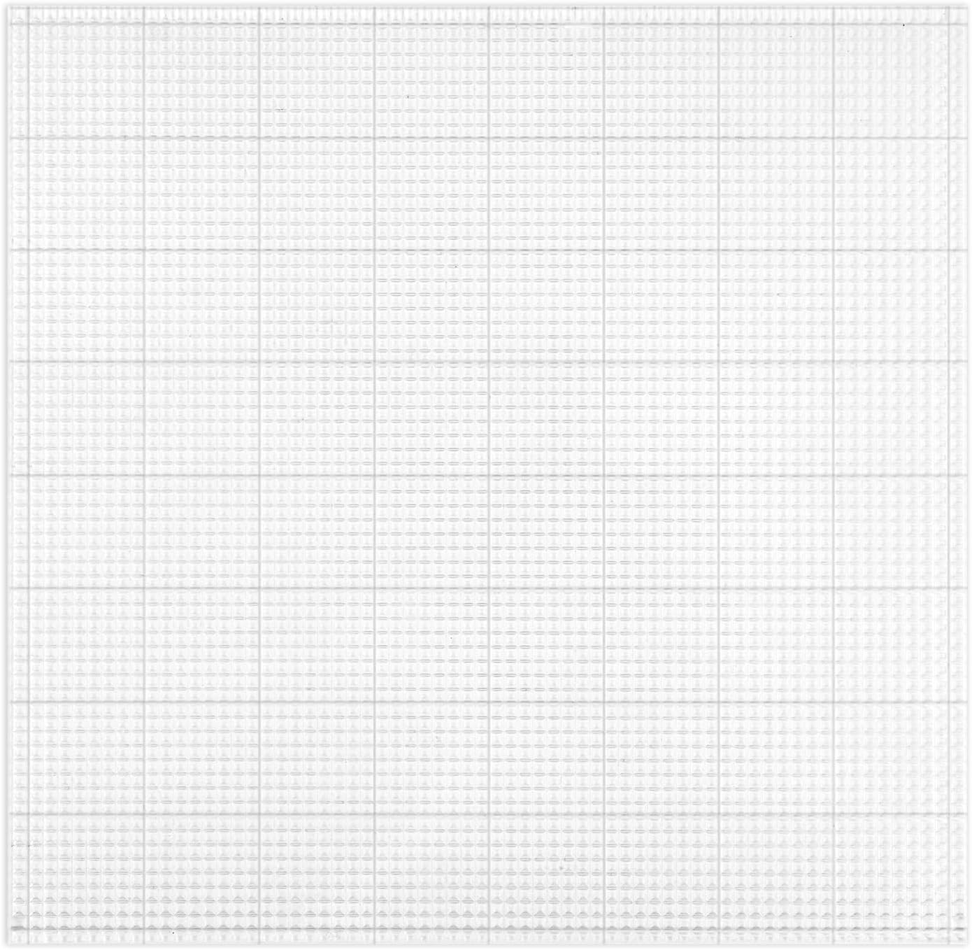 Low Tack Sticky Mat with Grid for Stamping Stenciling Ink Blending, 8. ...