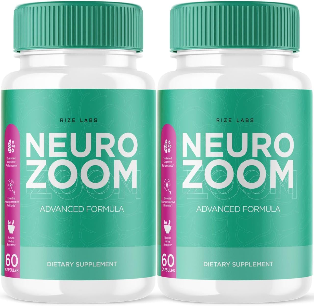 Amazon.com: (2 Pack) Neuro Zoom Supplement, Neuro Zoom Organic Memory ...