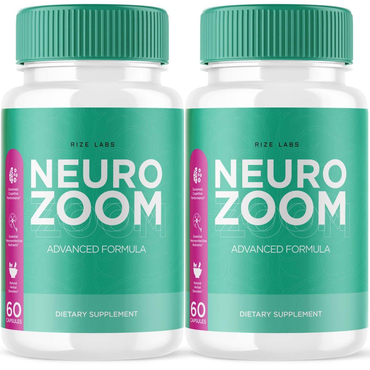 Amazon.com: (2 Pack) Neuro Zoom Supplement, Neuro Zoom Organic Memory ...