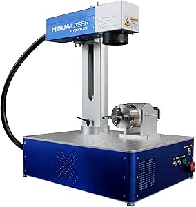 Amazon.com: 60W Fiber Laser Engraving Machine Laser Engraver Desktop ...