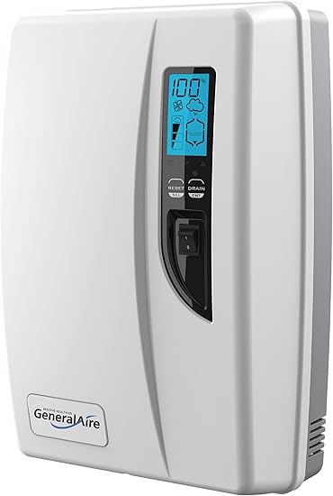 GeneralAire GF-5500 Whole House Steam Humidifier for upto 5500 Sqft ...