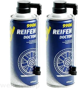 2 x 450ml Tyre Repair Puncture Spray Sealant : Amazon.co.uk: Automotive