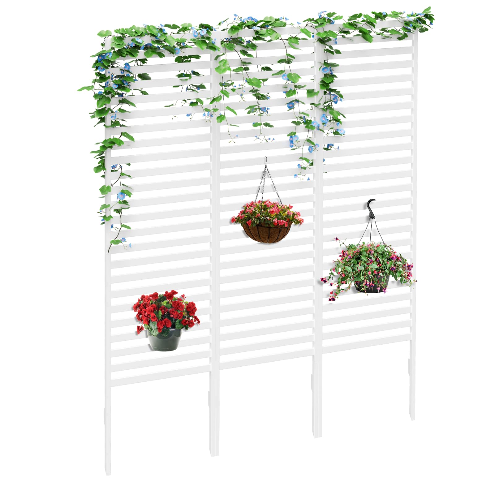 Snapklik.com : Privacy Fence Panels 12 Pack Outdoor Air Conditioner ...