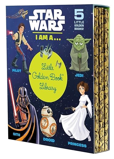 Star Wars: I Am a...Little Golden Book Library - 5 Little Golden Books ...