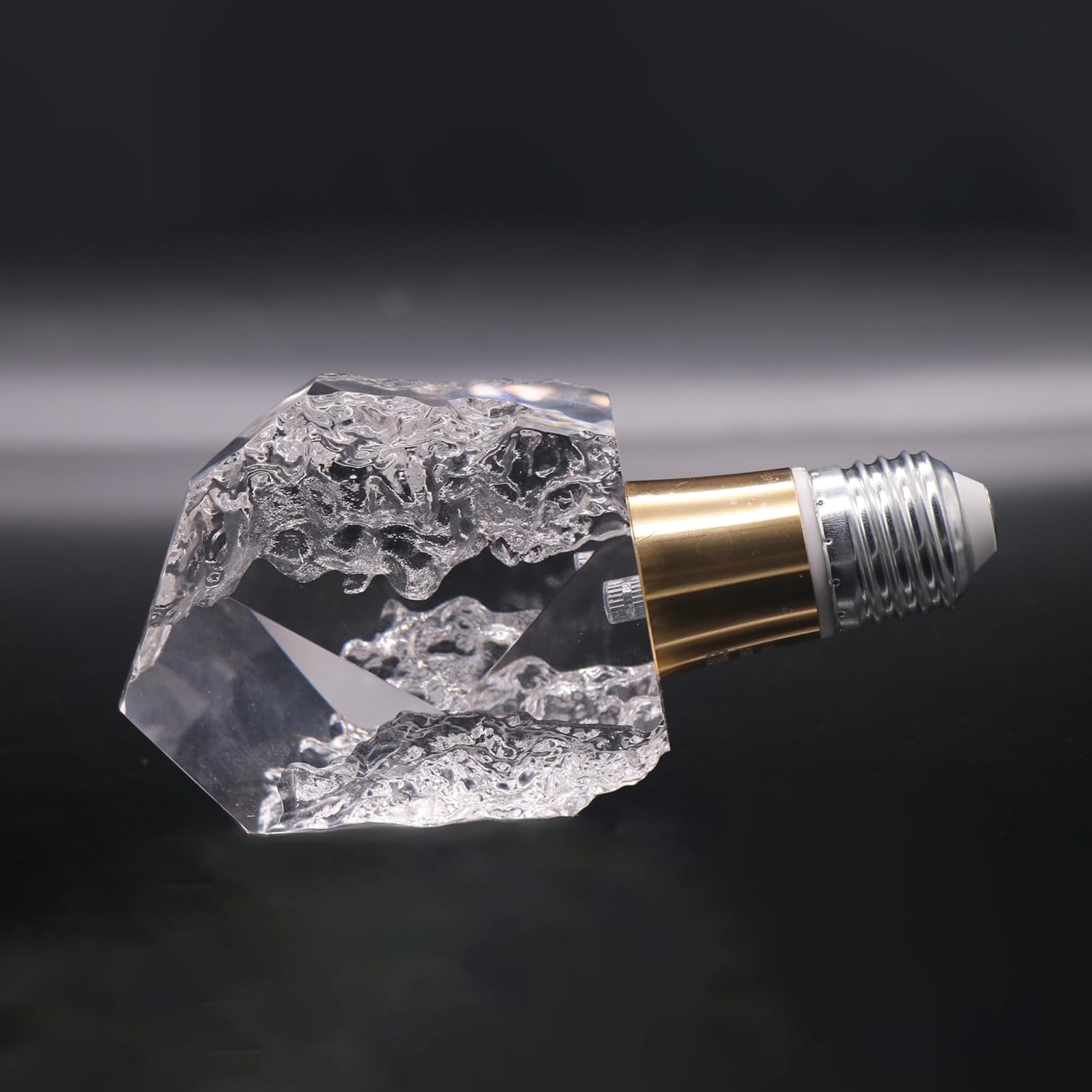 VIZBMYR Crystal Decorative LED Light Bulbs 5 Watt(Equivalent 40w),Fancy ...