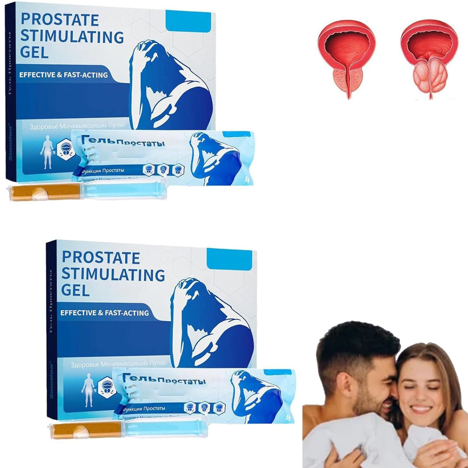 Amazon.com: Kaminii 2 Box(10pcs) Prostate Stimulating Gel, Prostate ...