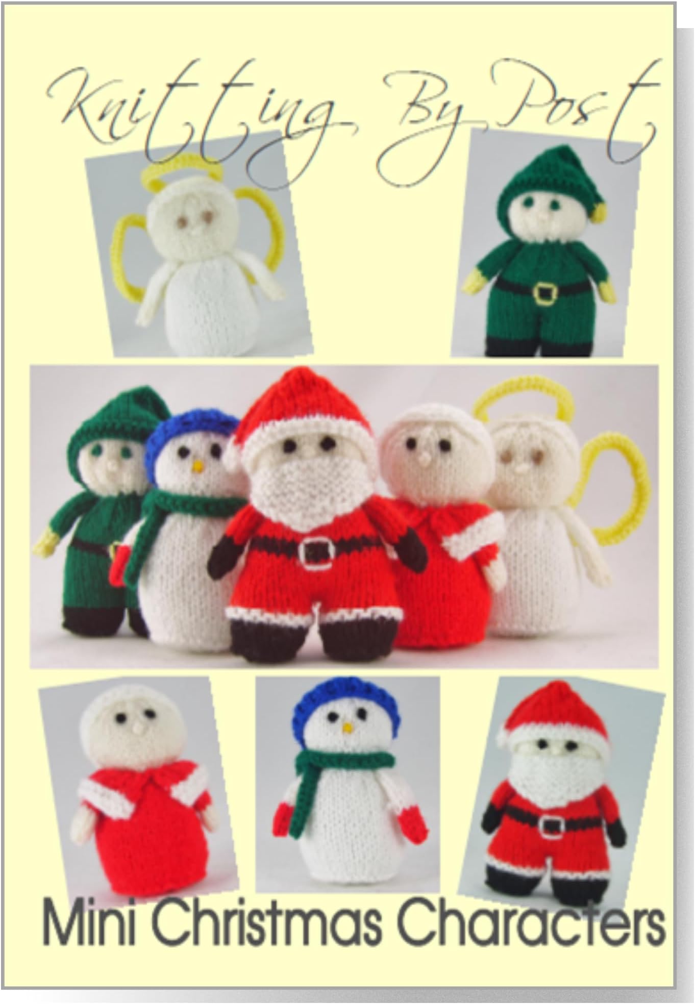 King Cole Christmas Knitting Pattern Truffle Small & Large Seasonal ...